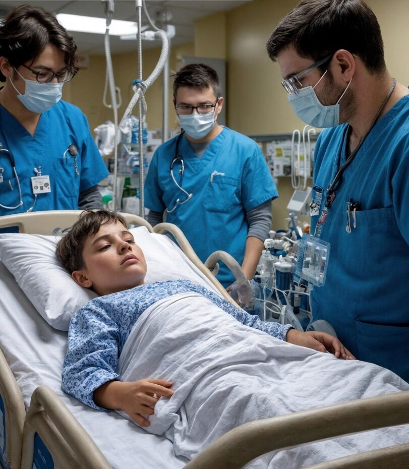 A seven-year-old orphan boy was on the brink of being taken off life ...